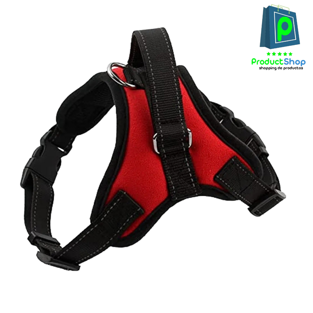Pechera para Perro. Mediano 52-62cm - Rojo - ProductShop