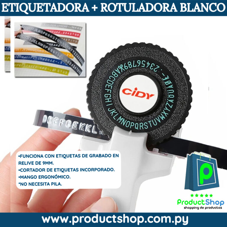 Etiquetadora – Rotuladora Color Blanco - ProductShop