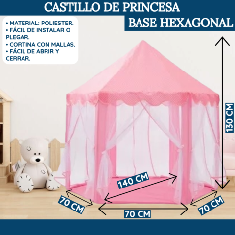 Castillo de Princesa - Base Hexagonal - ProductShop
